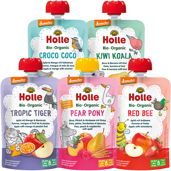 Organic Taste the Rainbow Pouch Variety Pack – Holle